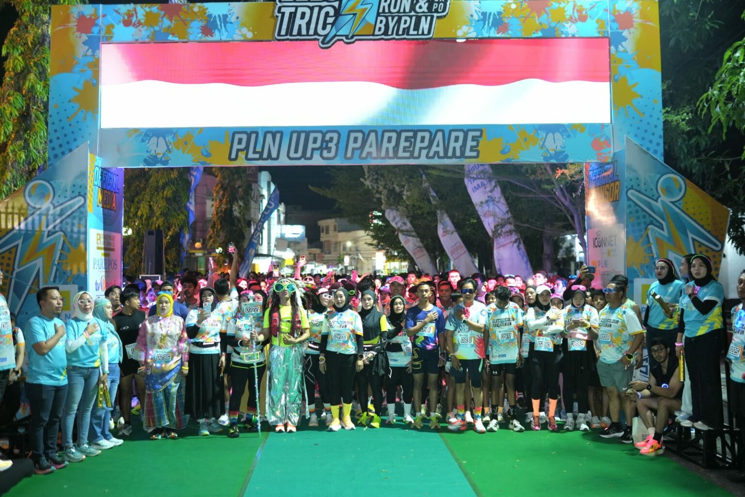 Electric Colour Run & Expo PLN Parepare: Ajang Lari Sehat dan Pemberdayaan UMKM – Rakyat News ...